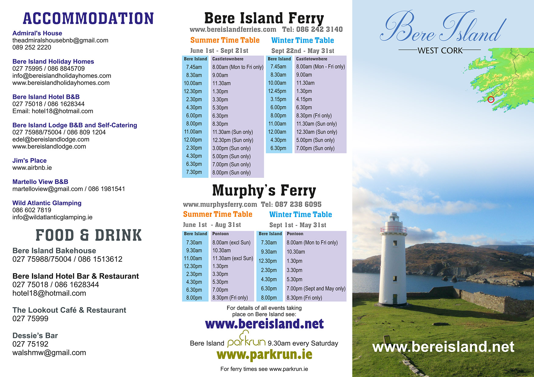 Map of Bere Island - Bere Island